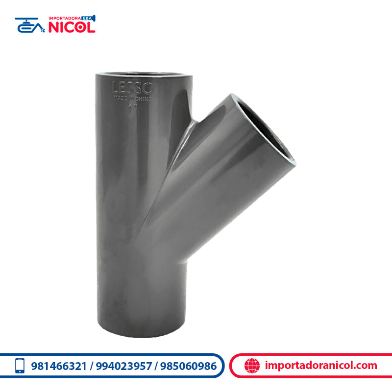 Yee SCH80 a presión PVC LESSO – IMPORTADORA E&A NICOL S.A.C